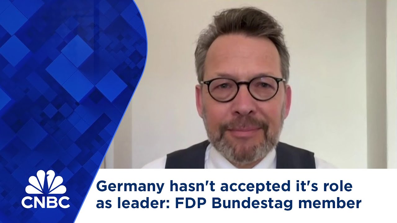 Germany hasn't accepted it's leadership role in Europe, says FDP member ...
