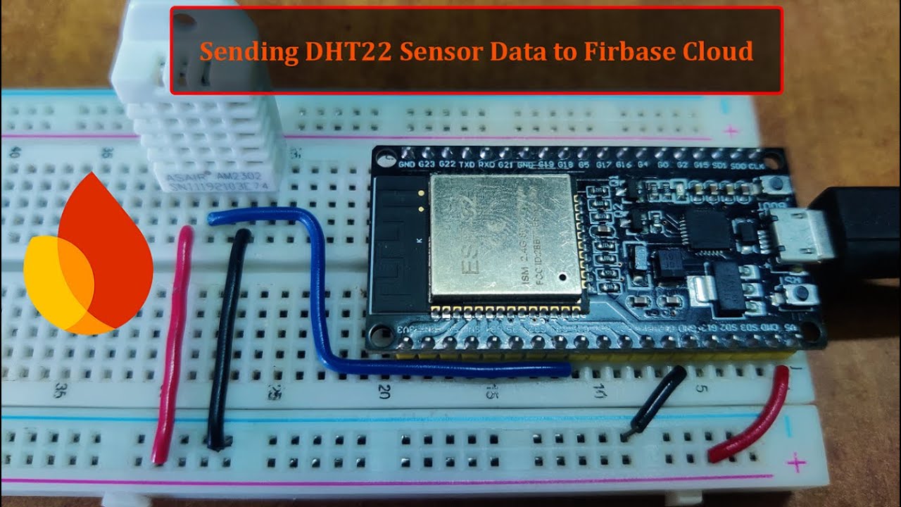 ESP32 / ESP8266: Send DHT22 to Firebase — PlatformIO VS Code Tutorial ...