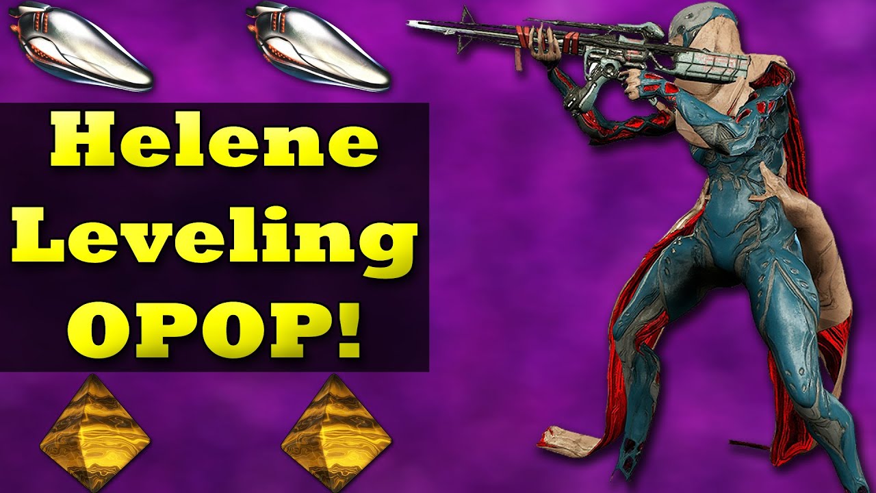 Why I Always Level Warframes And Weapon On Helene Saturn - YouTube