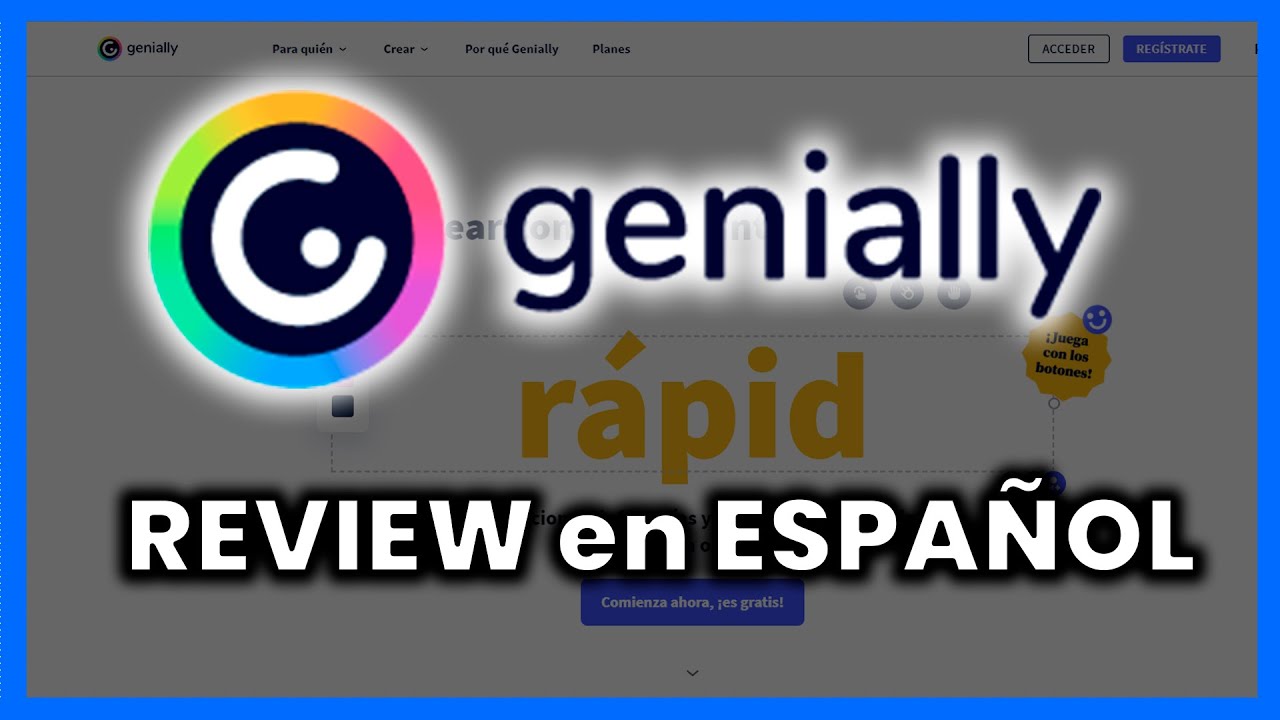 ⭐ Cómo usar GENIAL.LY -【 Review en Español 】 - Presentaciones, Edición ...