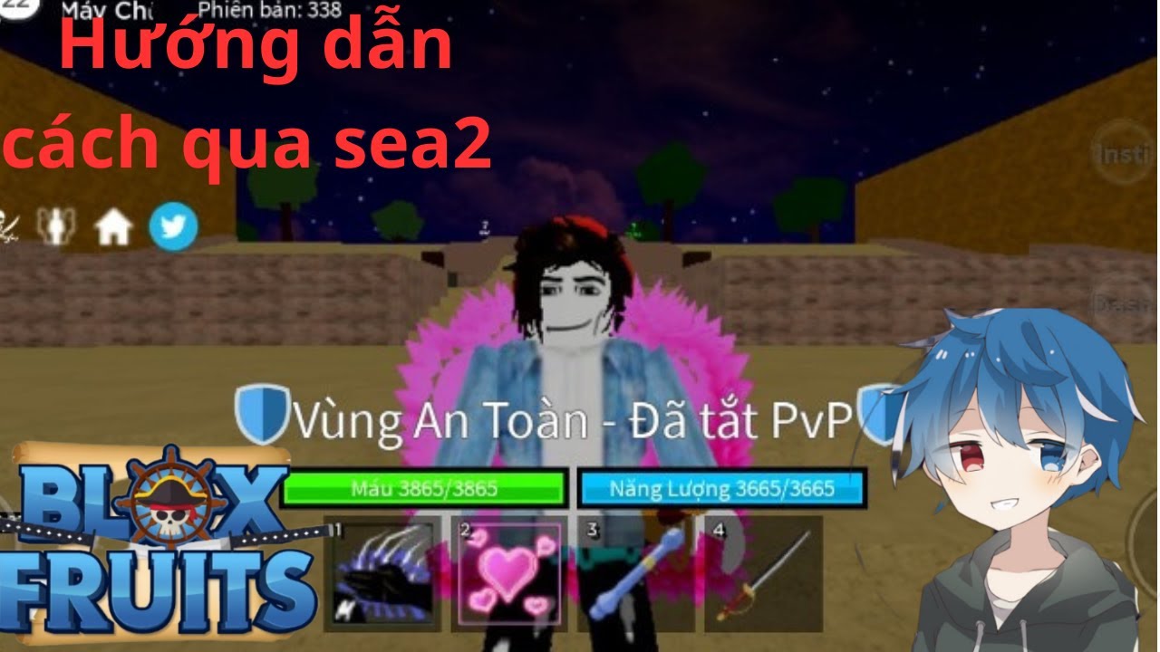 Roblox: cách qua sea2 trong blox fruit #roblox - YouTube