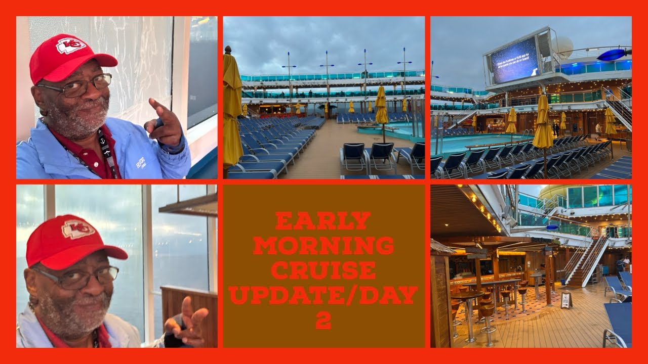 Early Morning Carnival Dream Cruise 🚢 Update/Day 2/IM SO EXCITED FOR ...