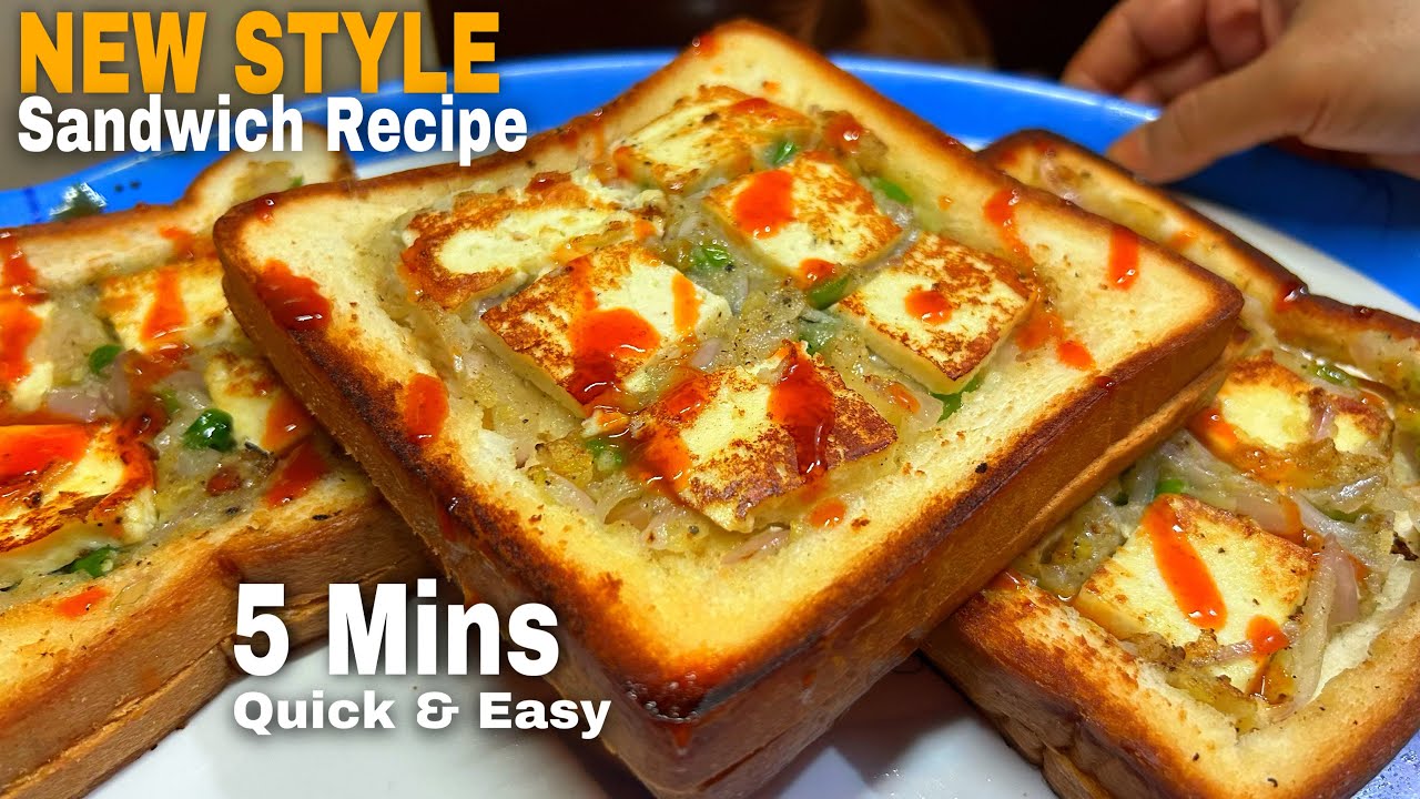 NEW STYLE Sandwich Recipe | Easy & Yummy Snacks Recipe | Snacks Recipe ...