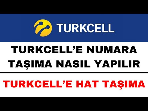 Turkcell Numara Taşıma Nasıl Yapılır - Turkcell Hat Taşıma - Turkcelle Geçiş