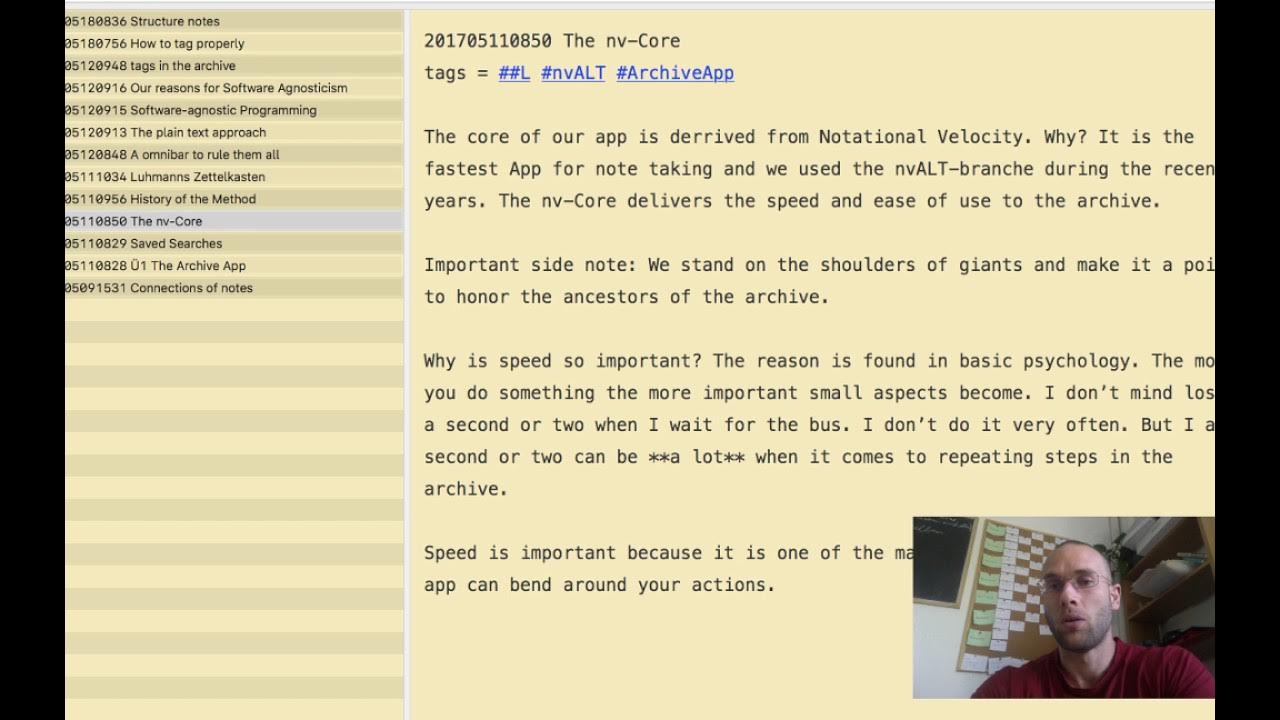 Why did we choose the nv-Core? • The Archive App Notes #2 - YouTube