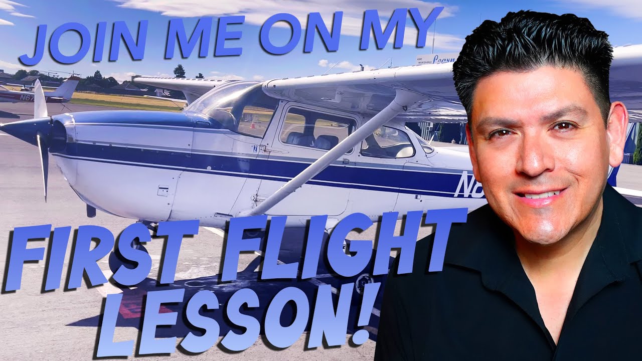 JOIN ME ON MY FIRST FLIGHT LESSON AT PEARSON AIRFIELD - YouTube