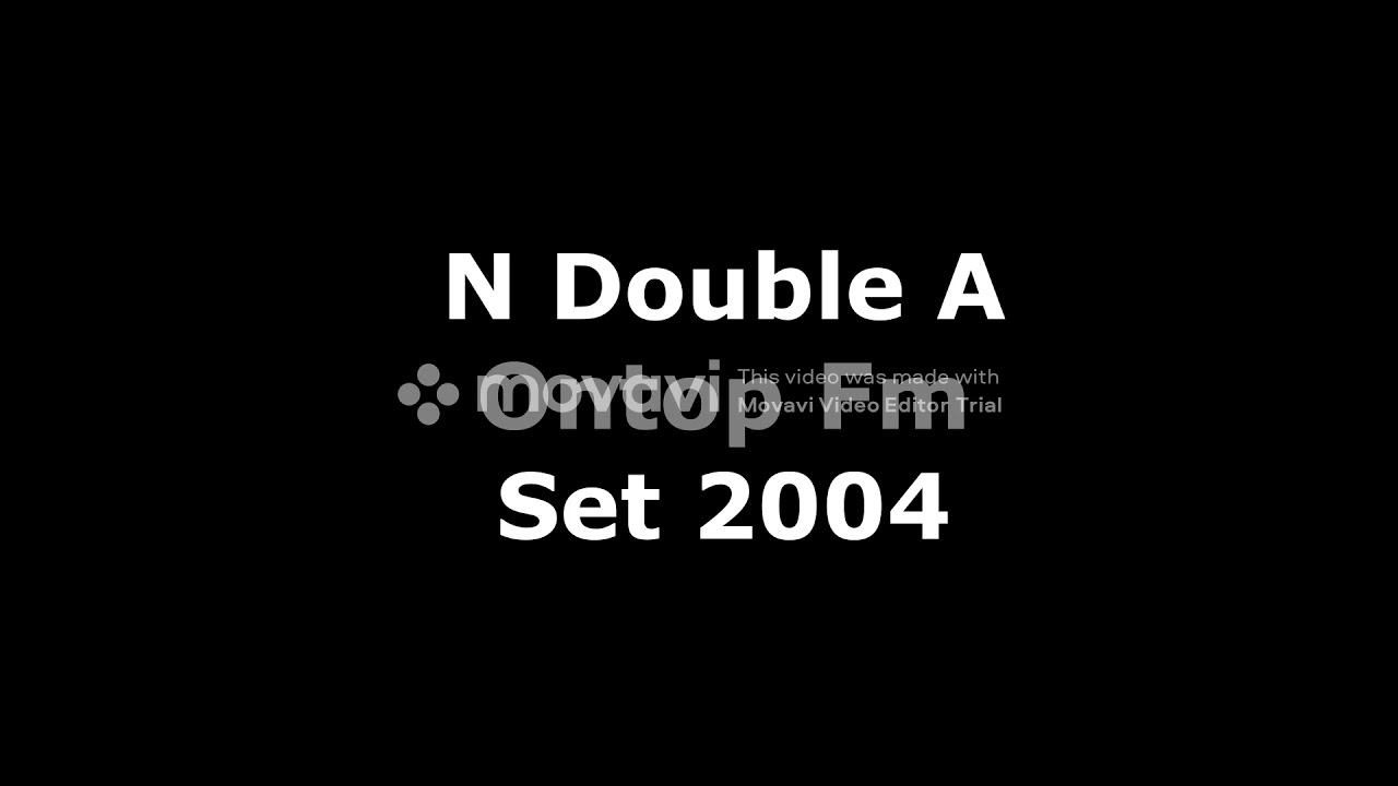 N Double A Set (ONTOP FM) - YouTube