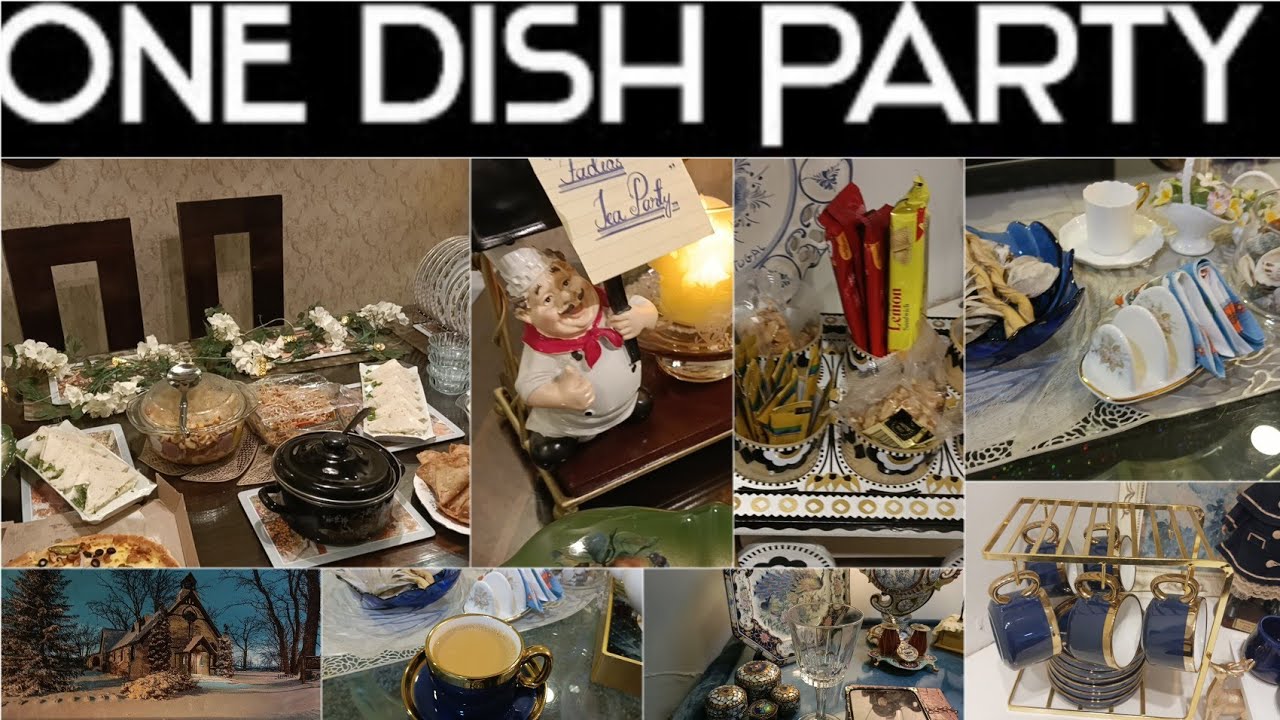 One Dish Party With Friends || Home Decor Home Tour 2023. - YouTube