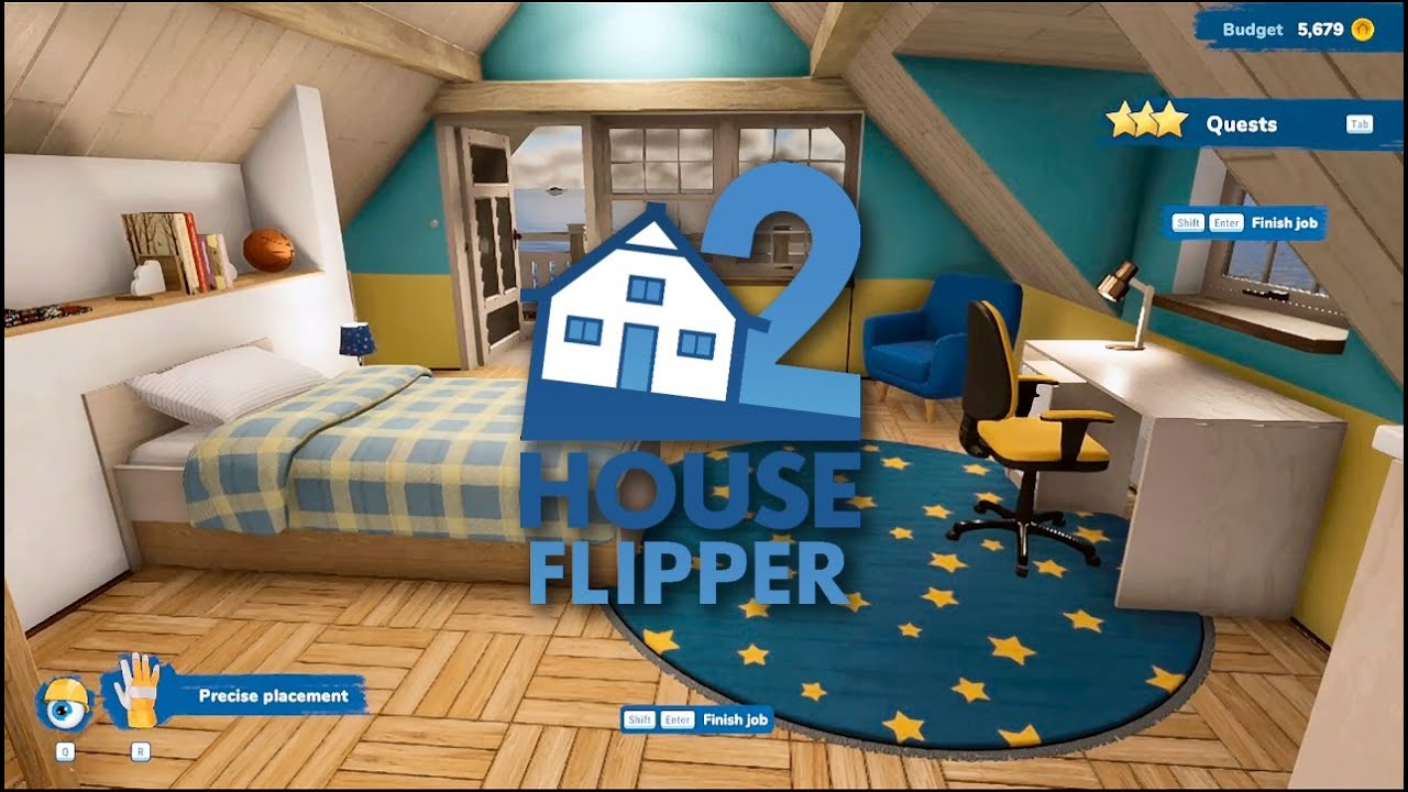House Flipper 2 job: Room for my Grandson - YouTube