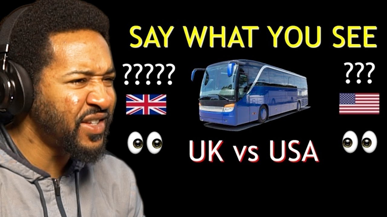 AMERICAN REACTS TO US VS UK ENGLISH DIFFERENCES! - YouTube