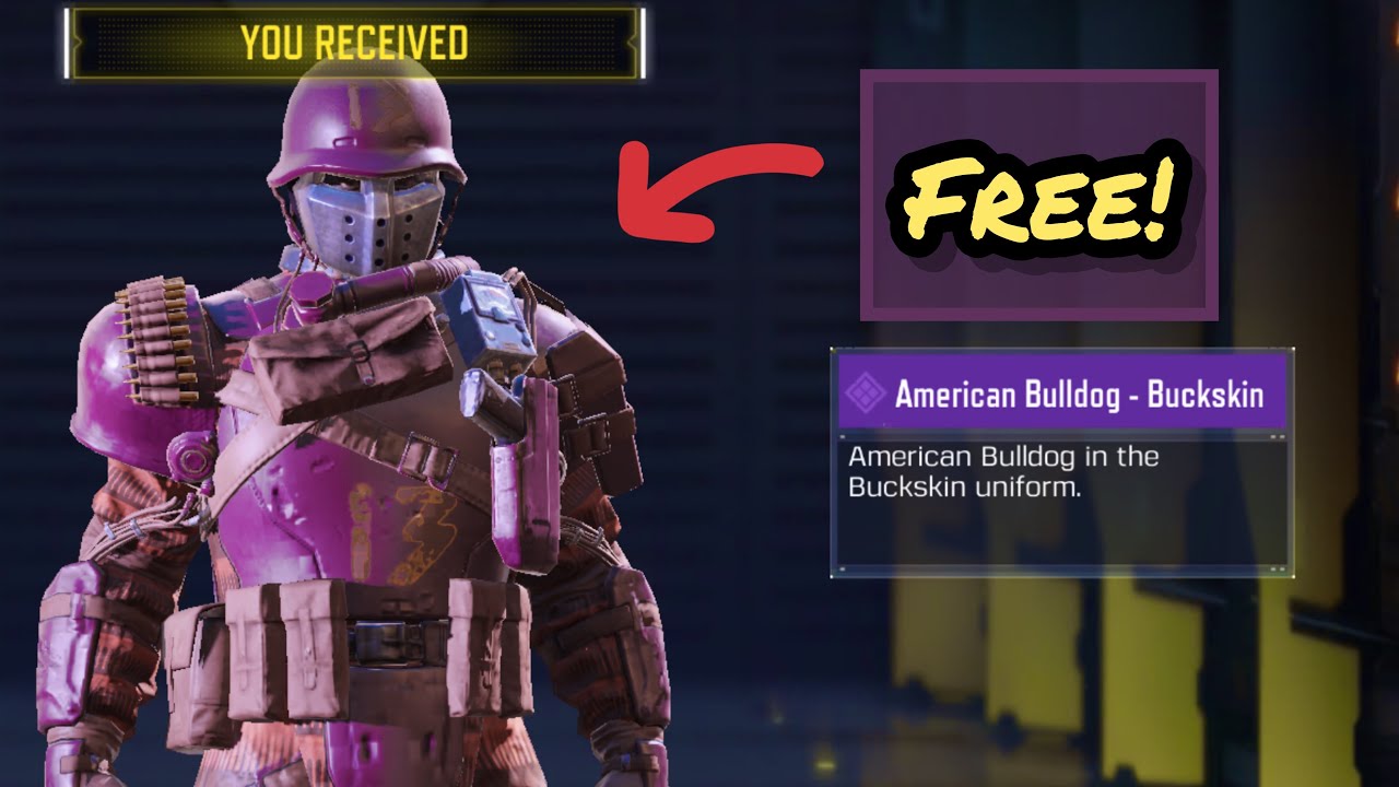*FREE* AMERICAN BULLDOG - BuckSkin | Daily Login Reward | Call of Duty ...