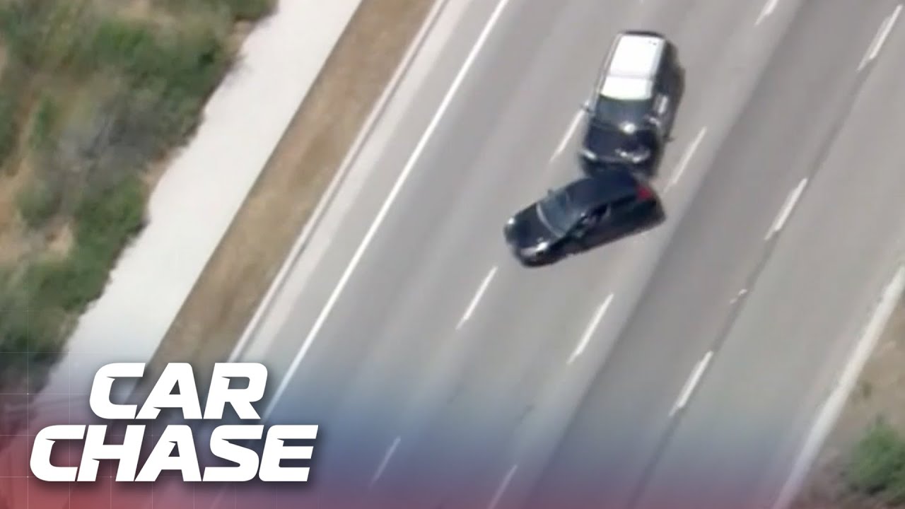 Reckless driver takes police on a wild car chase around SoCal before ...