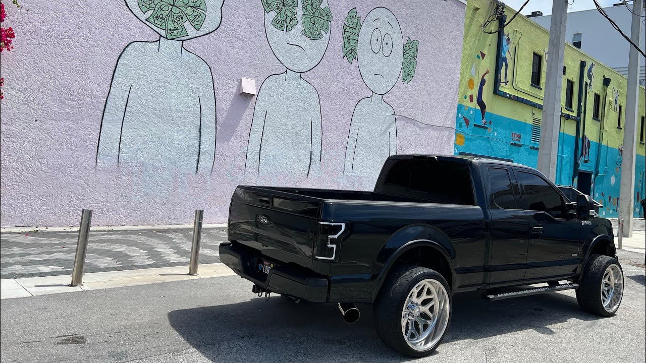 F150 on 24’s | American Force Sprint Concave 24x12’s + Nitto 420V’s ...