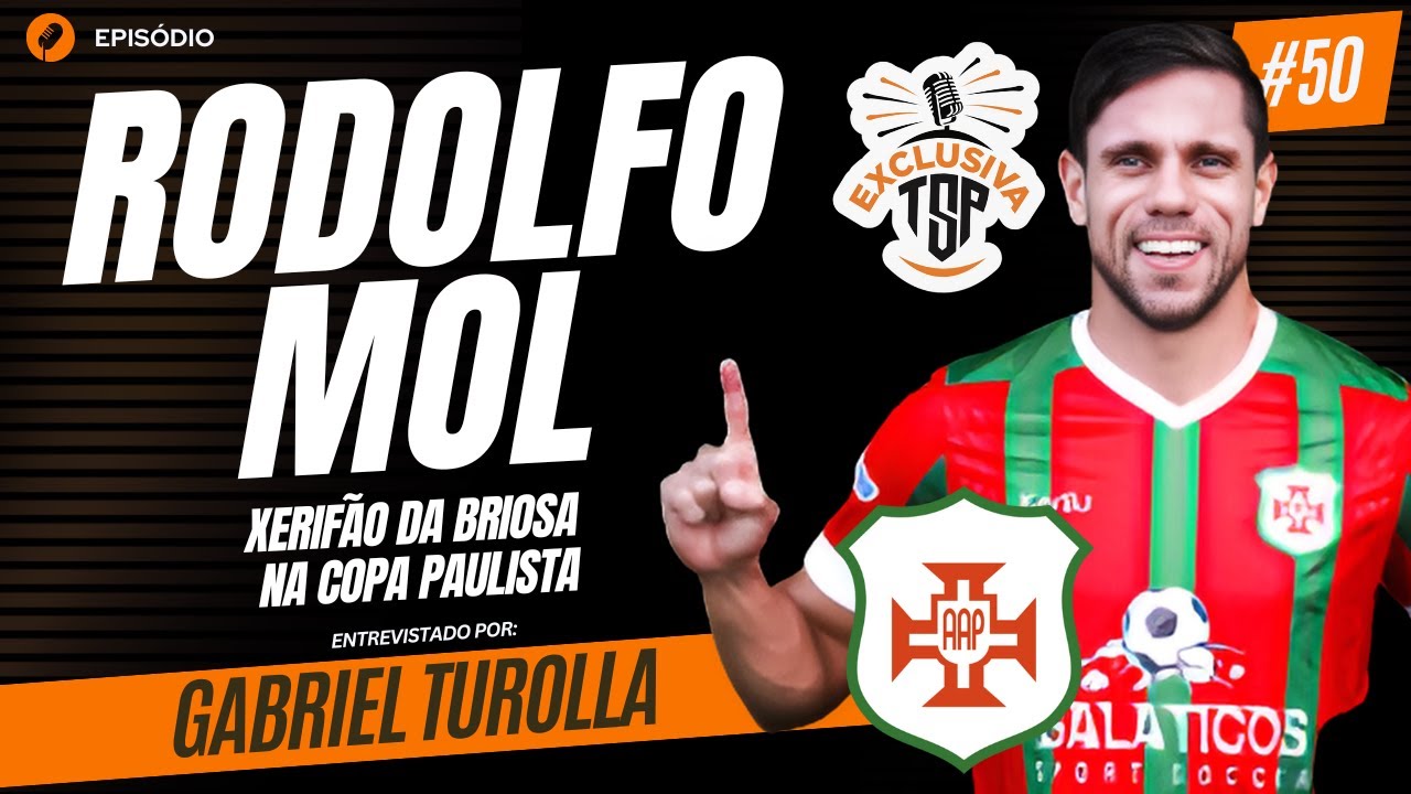 #50 - RODOLFO MOL - ZAGUEIRO DA PORTUGUESA SANTISTA - TSP Exclusiva ...