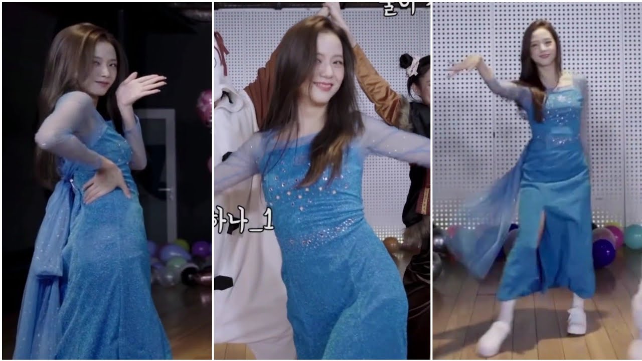 BLACKPINK 블랙핑크 'How You Like That' Frozen Dance Practice (Jisoo as Elsa ...