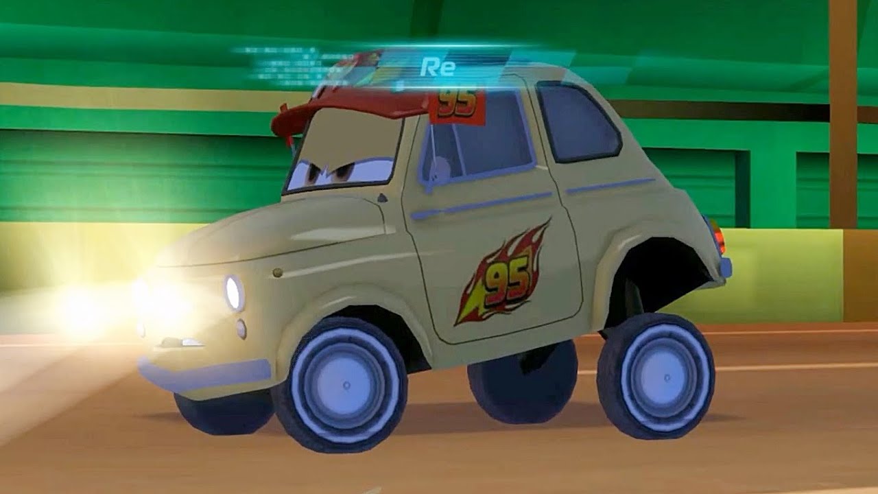 Cars 2 The Video Game Arcade Model MOD - Team Lightning Luigi - Ginza ...