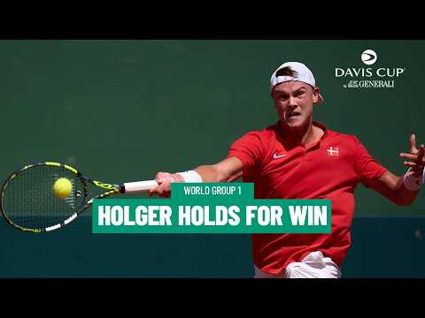 A Return STATEMENT 🙌 | Holger Rune v Iliyan Radulov | Highlights | Davis Cup World Group 1 2026