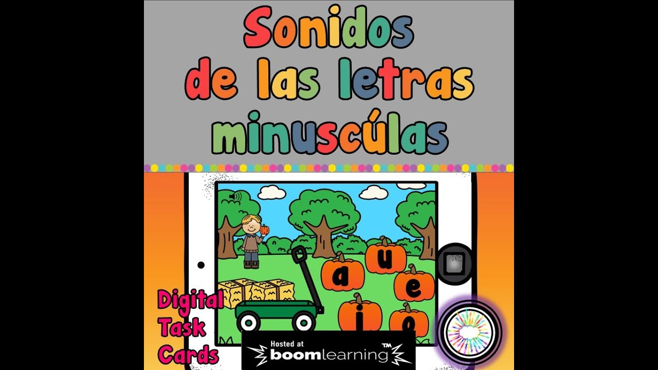 Sonidos Letras Minusculas Boom Cards™ | Digital Task Cards - YouTube