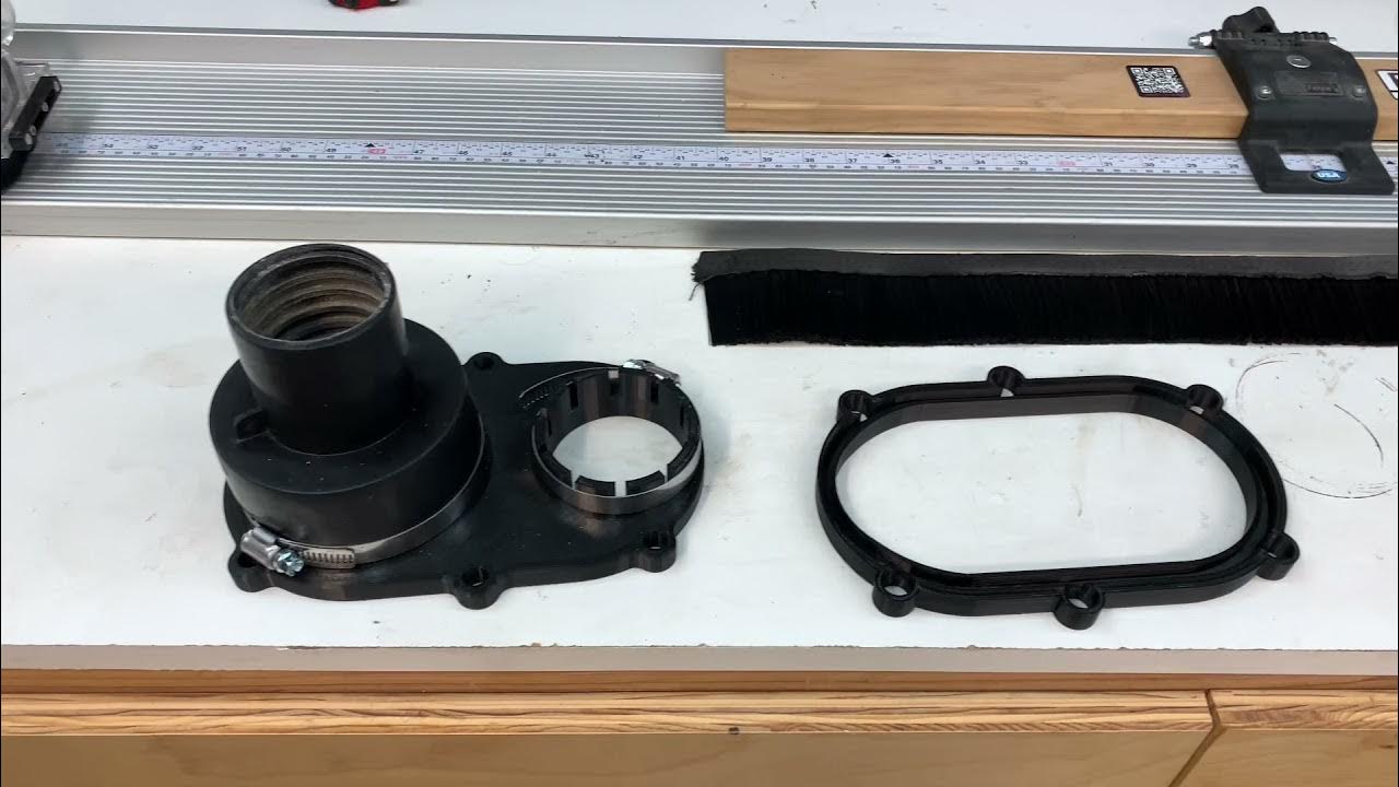Onefinity CNC Custom Dust Boot Build and Install - YouTube