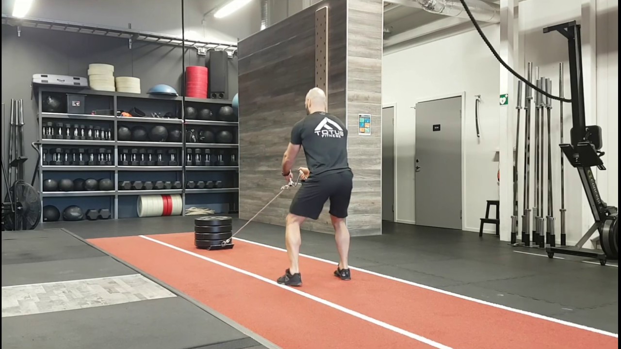 Sled power row - YouTube