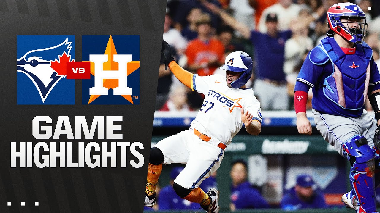 Blue Jays vs. Astros Game Highlights (4/21/25) | MLB Highlights - YouTube