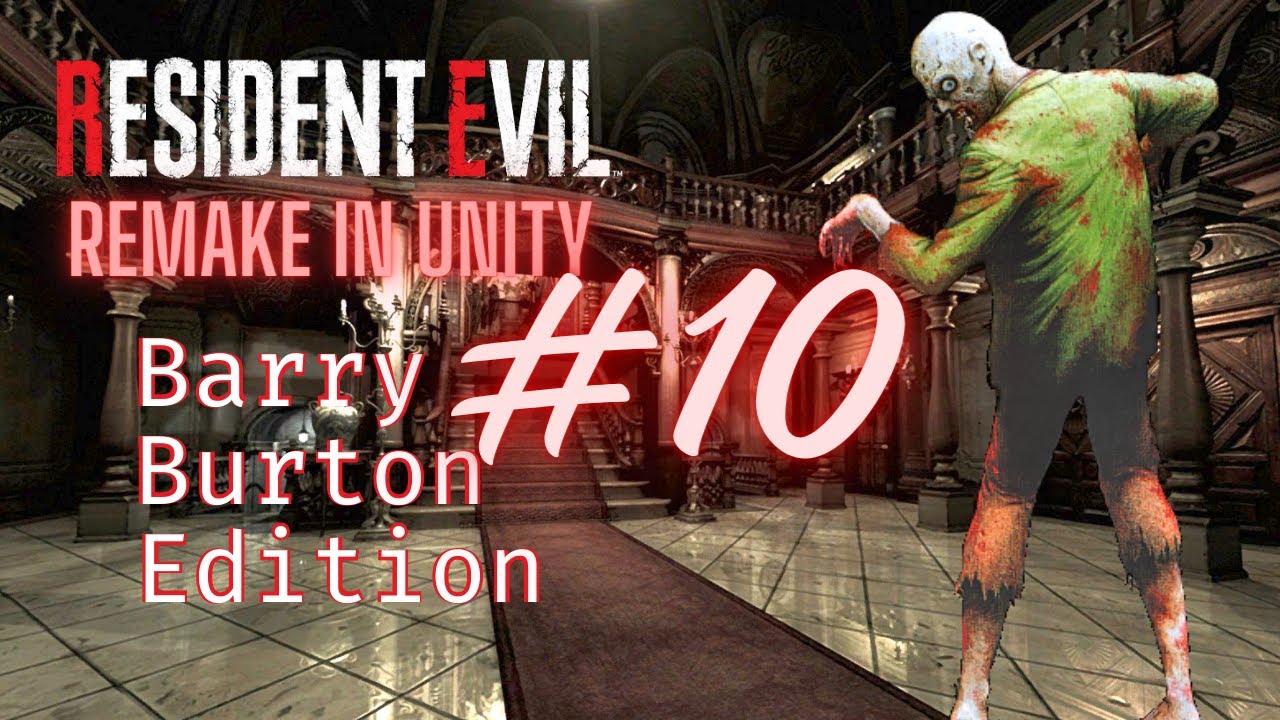 RESIDENT EVIL REMAKE in UNITY #10: BUGFIXES, MORE DOCUMENT and DARKNESS - YouTube