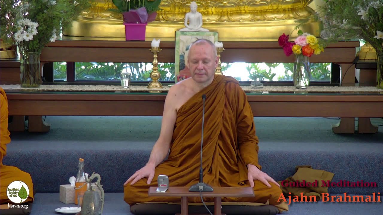 Guided Meditation | Ajahn Brahmali | 23 November 2019 - YouTube