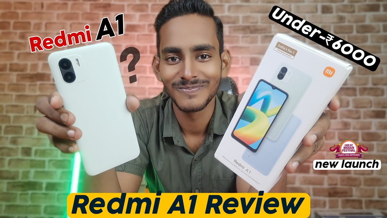 redmi A1 unboxing 2022 || redmi A1 review || best smartphone under ...