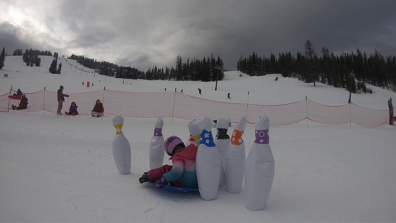 5th ANNUAL SNOW-BOWLING - YouTube