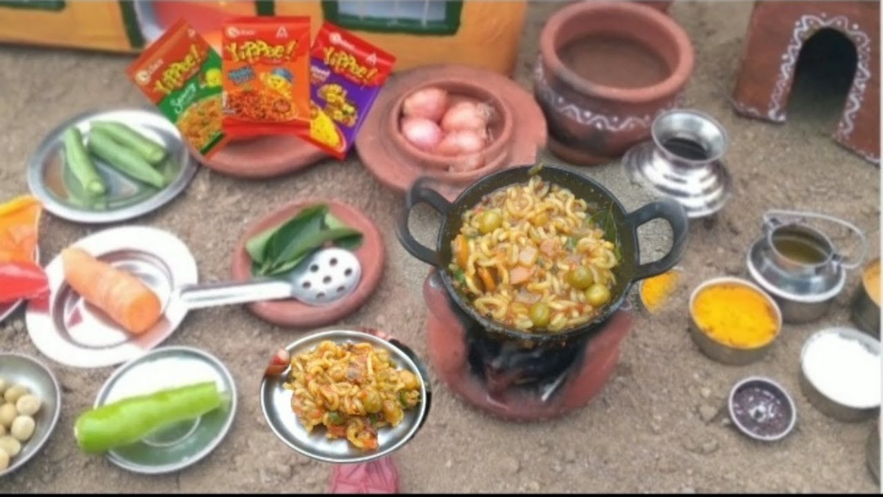 miniature cooking Noodles recipe @kidskitchenOfficial How to make ...