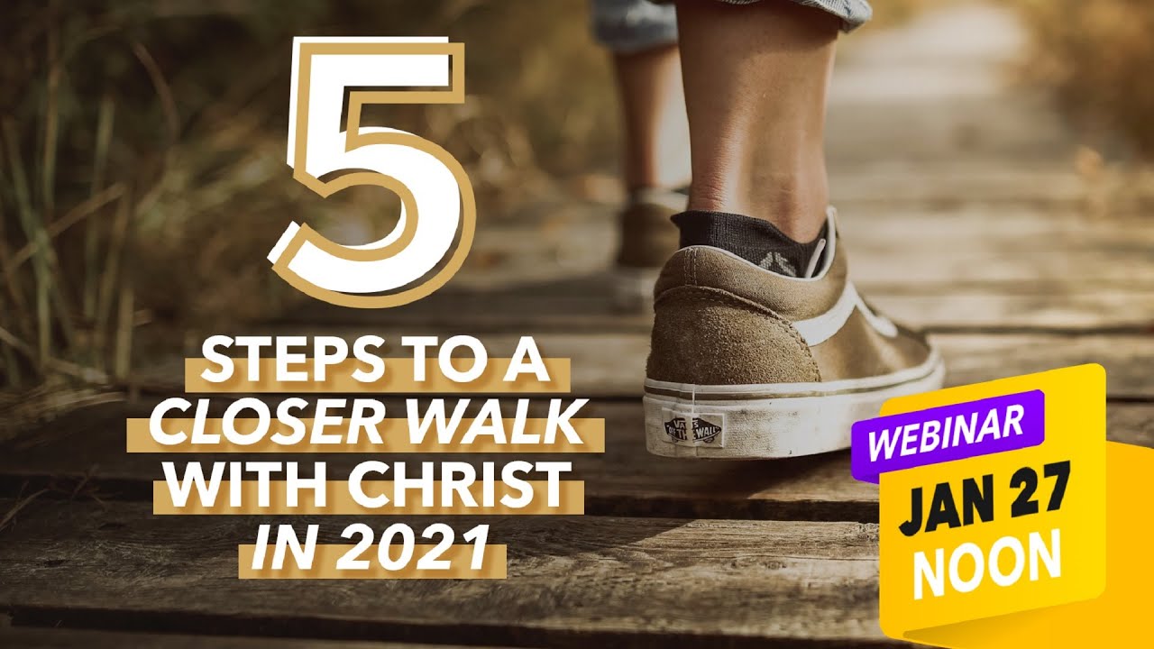 Webinar Replay | 5 Steps to a Closer Walk with Christ - YouTube