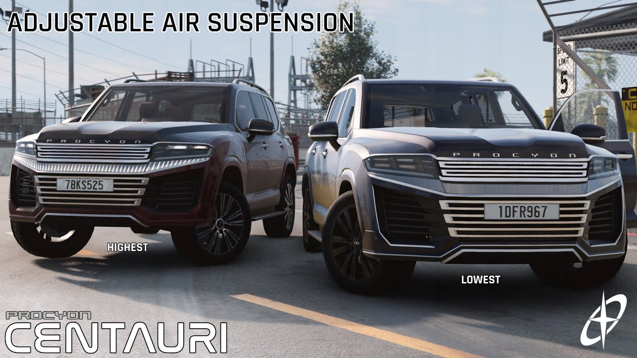 Adjustable Air Suspension - Procyon Centauri - YouTube