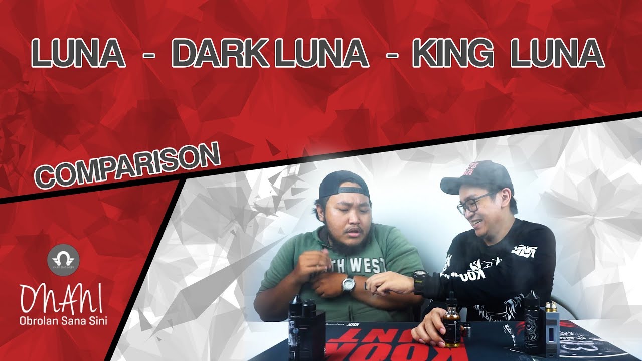 Vape Engineer [COMPARISON : LIQUID] | Luna Luna dan Luna | HERO57; CMW ...