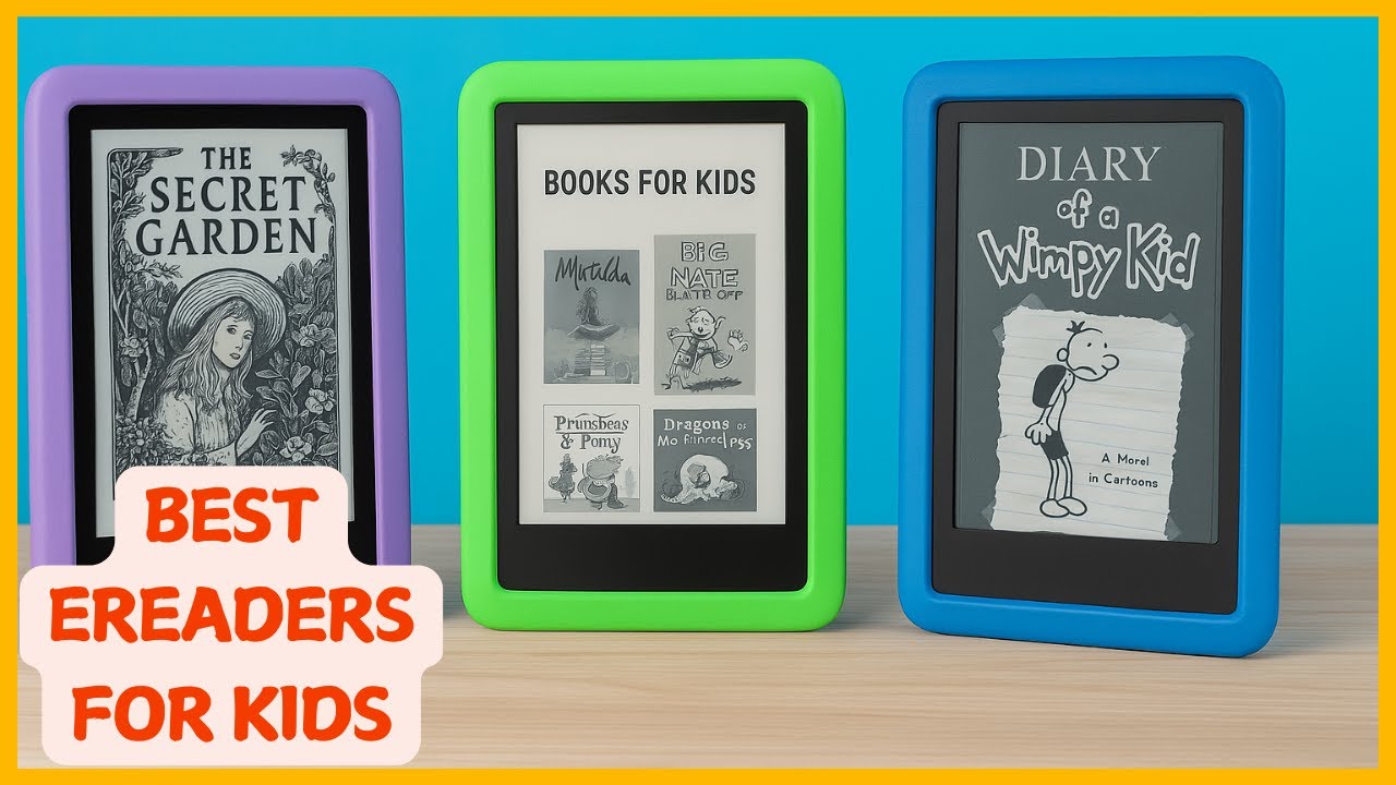 Top 5 Best ereaders for kids in 2025 📚 Safe, Fun & Educational! - YouTube