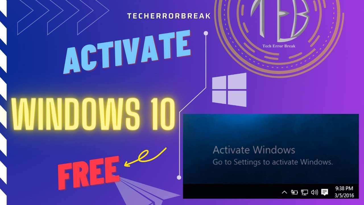 Windows 10 activation 100% Free | How to Activate Windows | Windows 10 ...