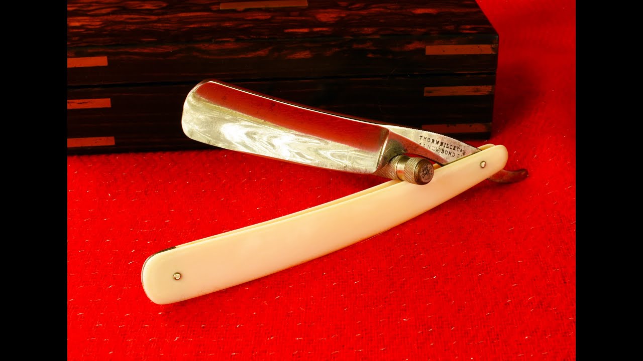 Vintage straight razor from Cutlers Thornhill of Bond st. London Circa ...