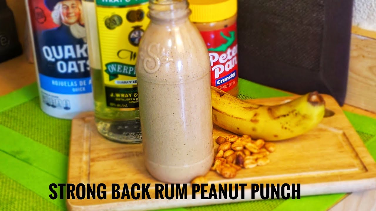 Caribbean peanut punch with rum how to make - YouTube