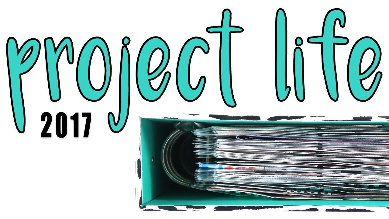 PROJECT LIFE // 2017 Completed Album Flip Thru - YouTube