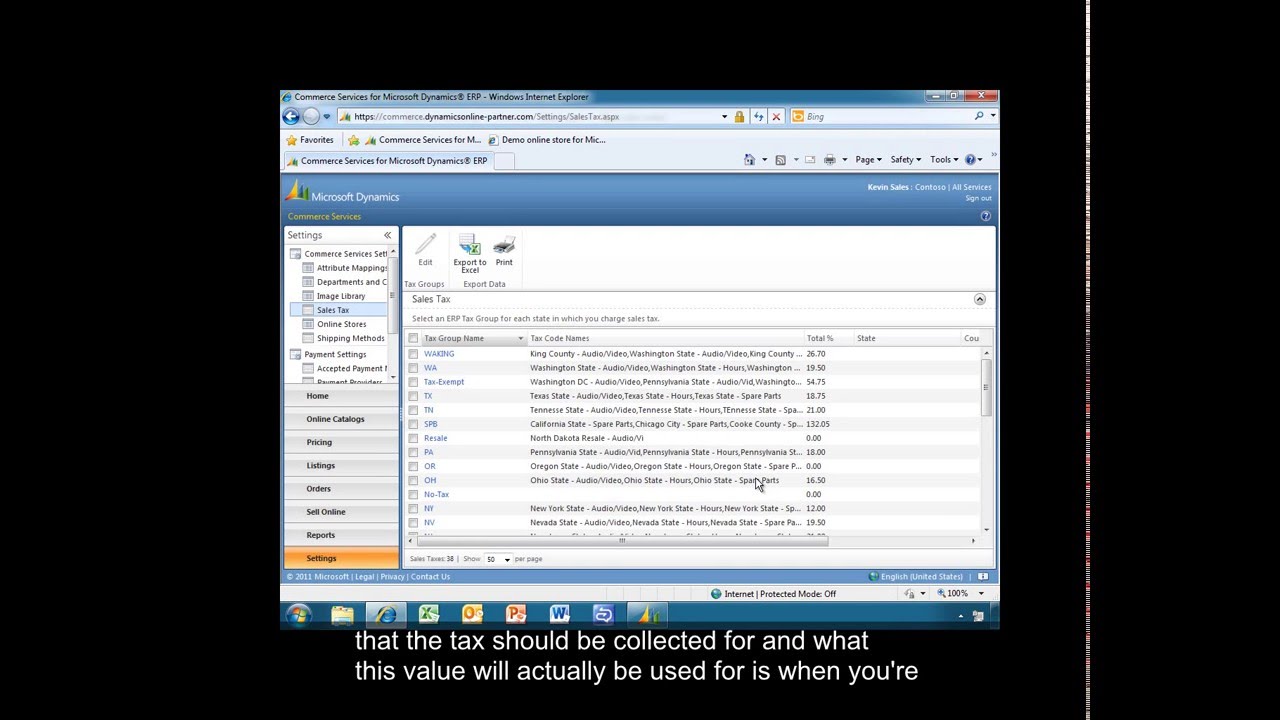 Microsoft Dynamics AX Retail: How To Configure Commerce Services - YouTube