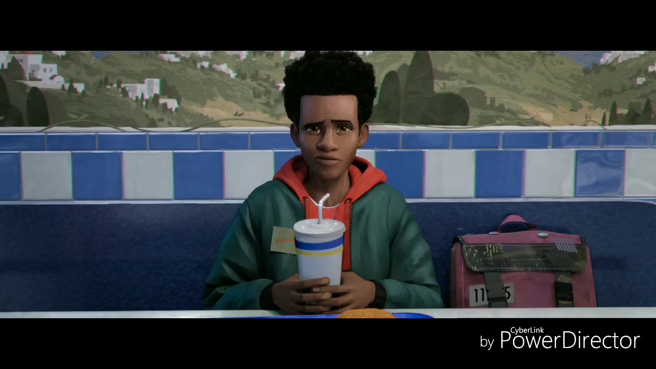 Spider-Man Into The Spider-Verse (2018) clip | Restaurant Scene | - YouTube