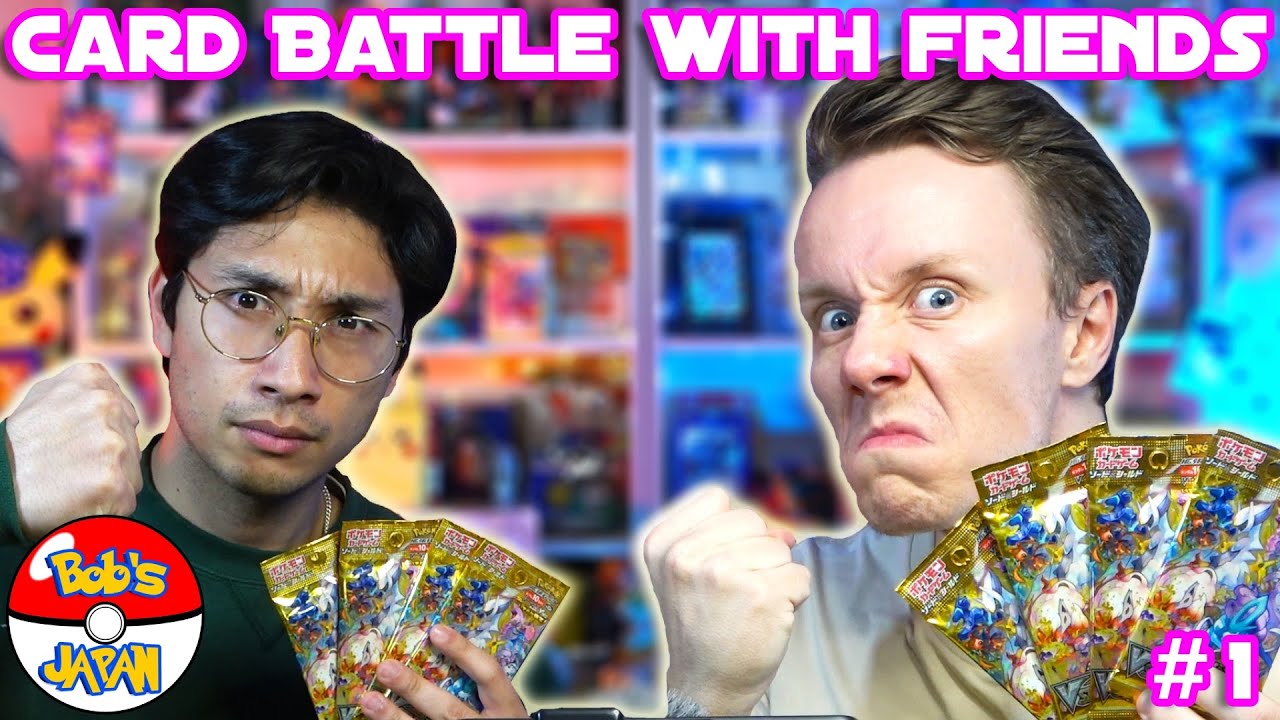 Pokemon Card Pack Battle with my friend Alex - YouTube