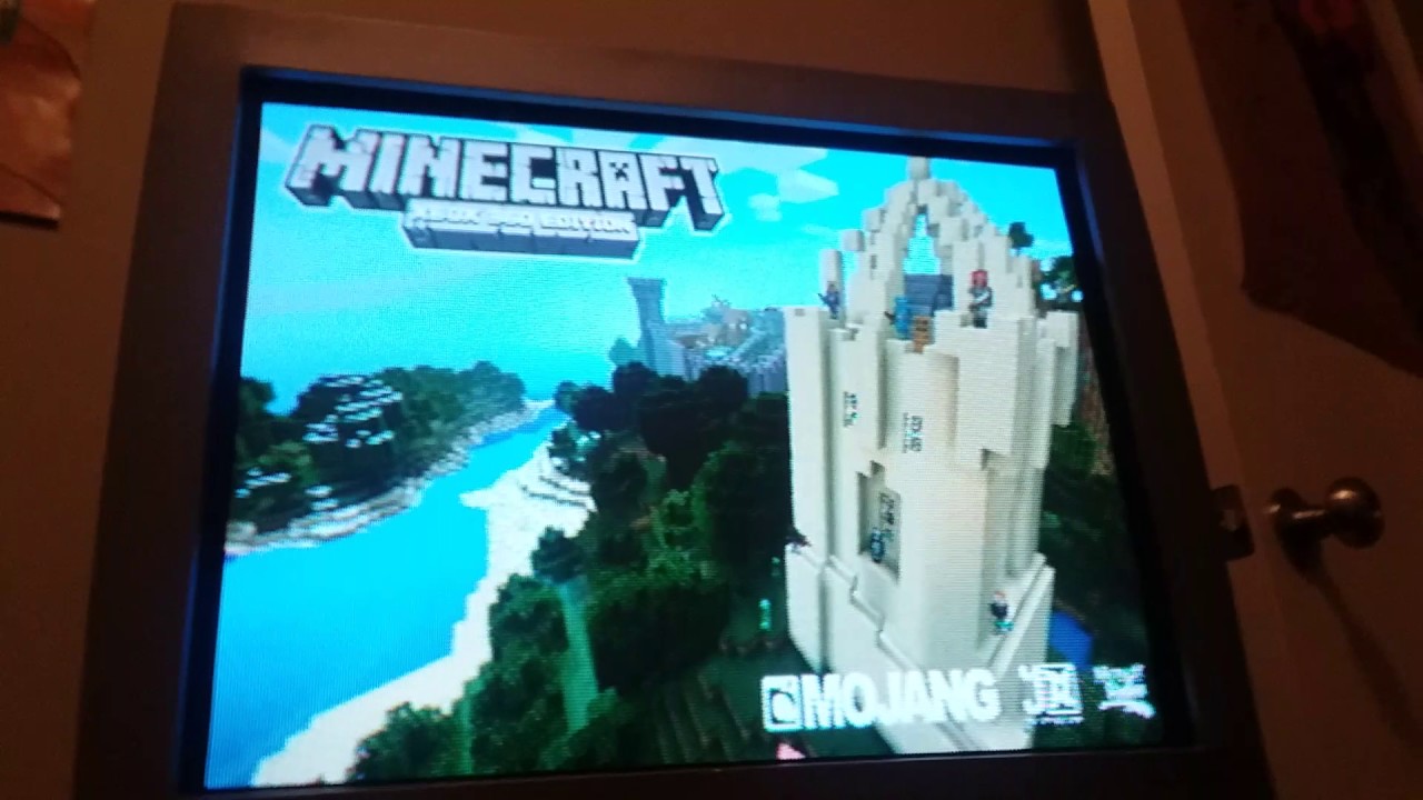 How to get 2 player in Minecraft on Xbox 360 you need a hd cable or tv ...