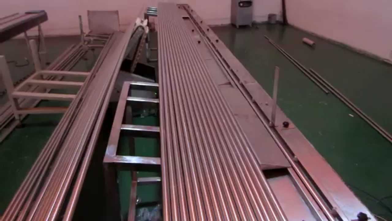 stainless steel tube bagging machine/plastic pipe packing machinery ...