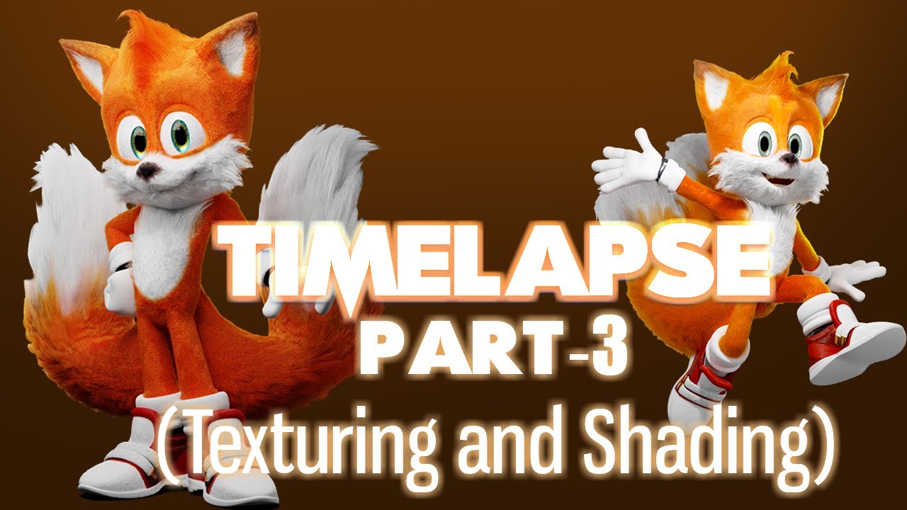 Realistic Tails timelapse part-3 - YouTube