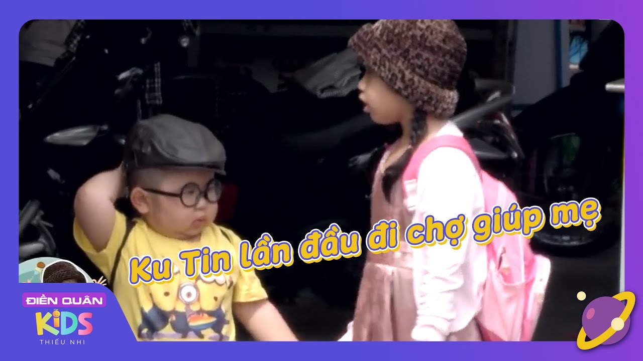 Ngọc Hân lần đầu dắt Ku Tin đi chợ giúp mẹ và cái kết mém bị bắt c.ó.c ...