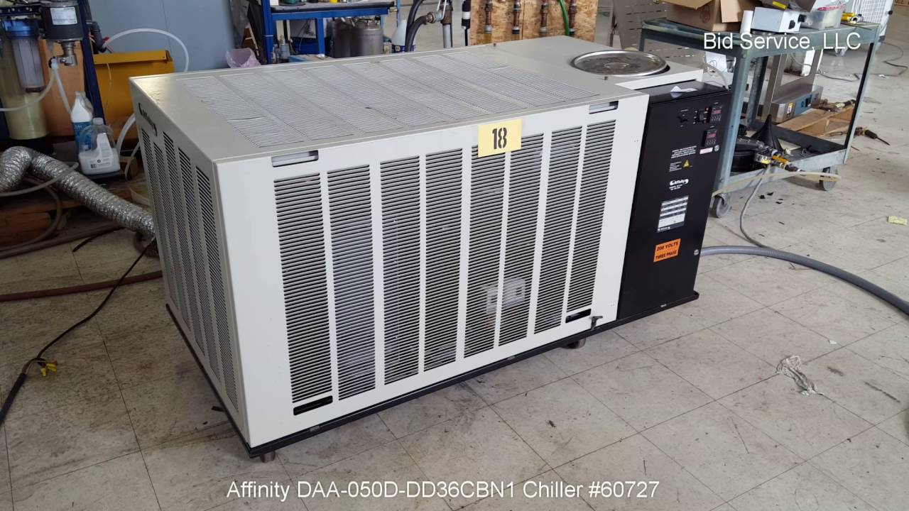 Affinity DAA-050D-DD36CBN1 Chiller #60727 - YouTube