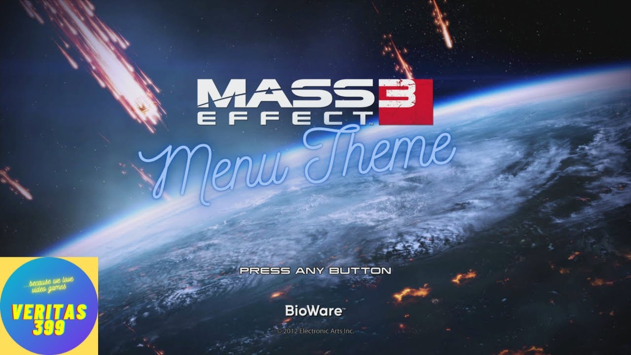 MASS EFFECT 3: LEGENDARY - MENU THEME 4K - YouTube