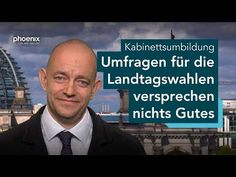 phoenix nachgefragt mit Marc Felix Serrao zur Kabinettsumbildung | 28.07.26