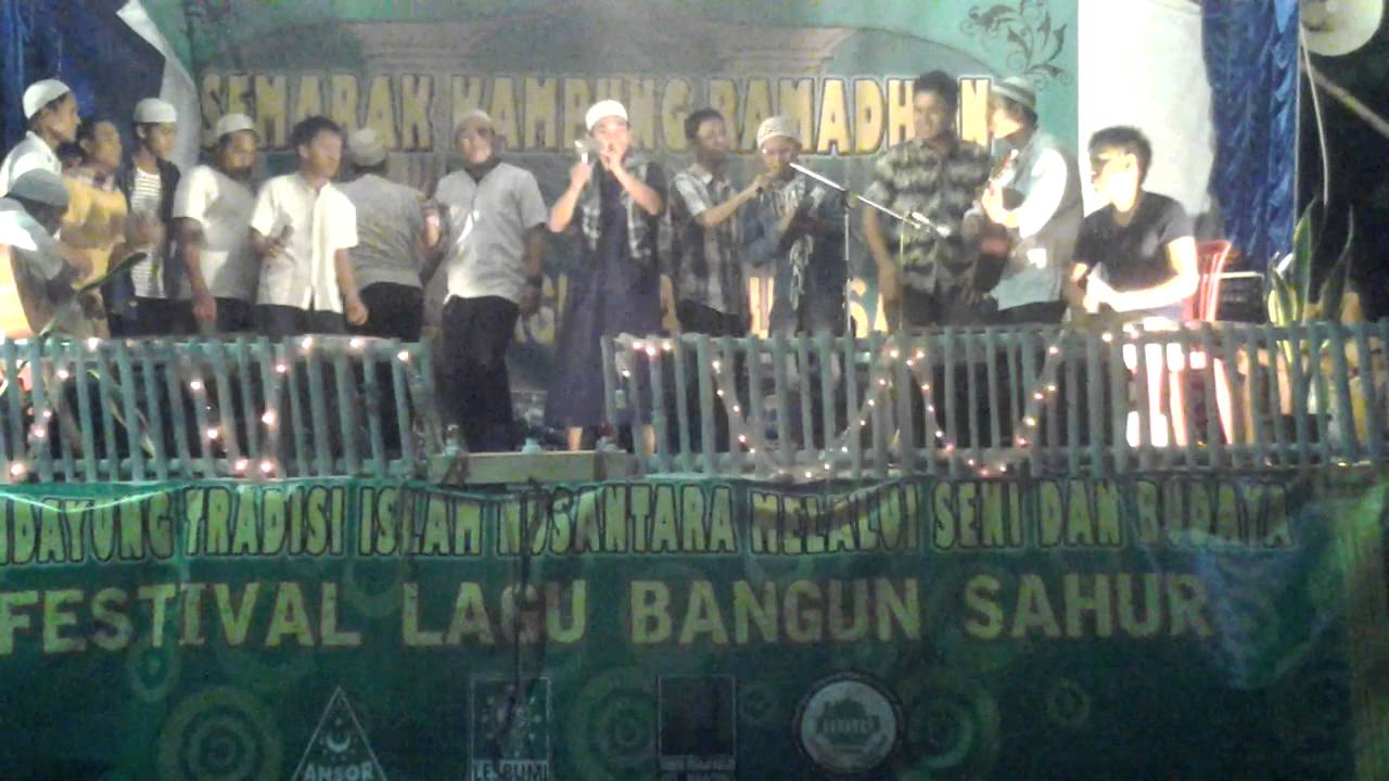 festival musik sahur 2014 juara 2 al furqon lorong pencak - YouTube