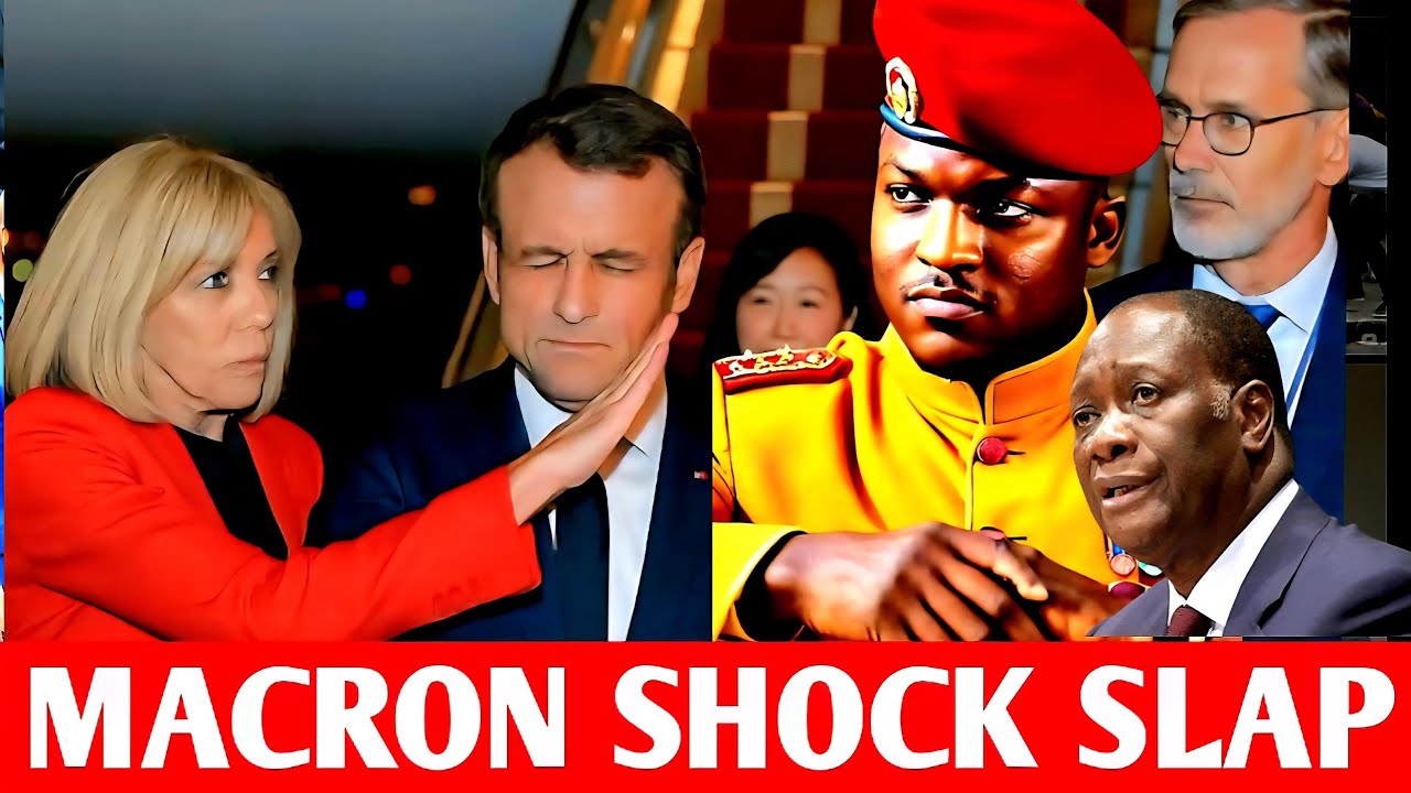 MACRON HOT SLAP BY HIS WIFE 👋 IN PUBLIC - YouTube